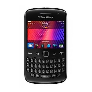 BlackBerry Curve 9360 Unlocked Quad-Band 3G GSM Phone with 5MP Camera, QWERTY Keyboard, GPS and Wi-Fi - Black