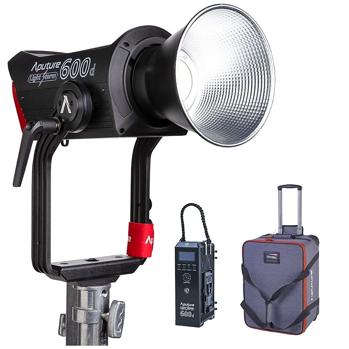Aputure LS 600d LED Video Light V-Mount, CRI & TLCI ≥96,Bluetooth App Control 8 Lighting FX Aputure 600d for YouTube Studio, Video Shooting, Gaming, Streaming, Broadcasting, Conference
