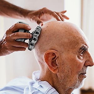 aboutool 9D Head Shavers for Bald Men, 5-in-1 Men Grooming Kit,Anti-Pinch Electric Razor for Men, IPX7 Waterproof Rotary Shaver and Rechargeable Electric Shavers for Men, LED Display, 0.0353 Ounce