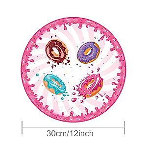 Donut Party Party Supplies-Donut Grow Up Theme 3 Tier Cupcake Stand Birthday Dessert Display Stand for Doughnut Happy Birthday Cake Decor