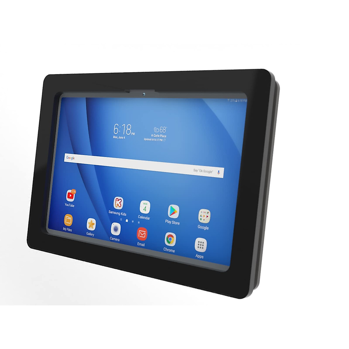 TABcare Security Anti-Theft Acrylic VESA Enclosure for Samsung Galaxy TAB A8 10.5 with Wall Mount Kit (Black, TAB A8 10.5)