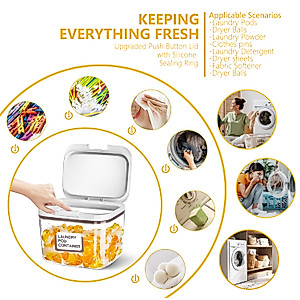 Pet Food Container 5 lbs – Dog/Cat Food Storage Container with Lids BPA Free, 5 lbs Rice/Flour Storage Dispenser for Cereal & Garin, White