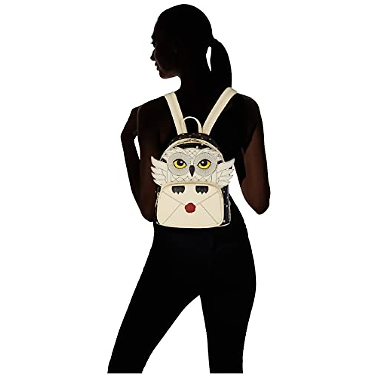 Loungefly Harry Potter Hedwig Howler Womens Double Strap Shoulder Bag Purse