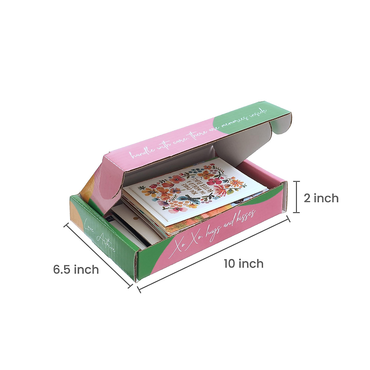 Cards by Artkive Greeting Card Organizer Book - We Transform Cards into a Keepsake Book Gift - Perfect for Birthday, Holiday, Graduations, Baby Showers, etc. (Recycle Cards)