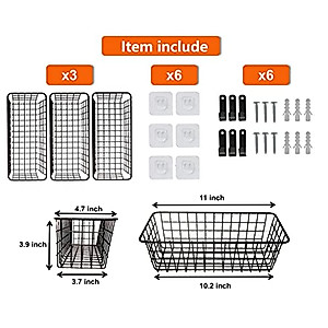 Kitchen organization Basket,Pantry Cabinet Organization and Storage