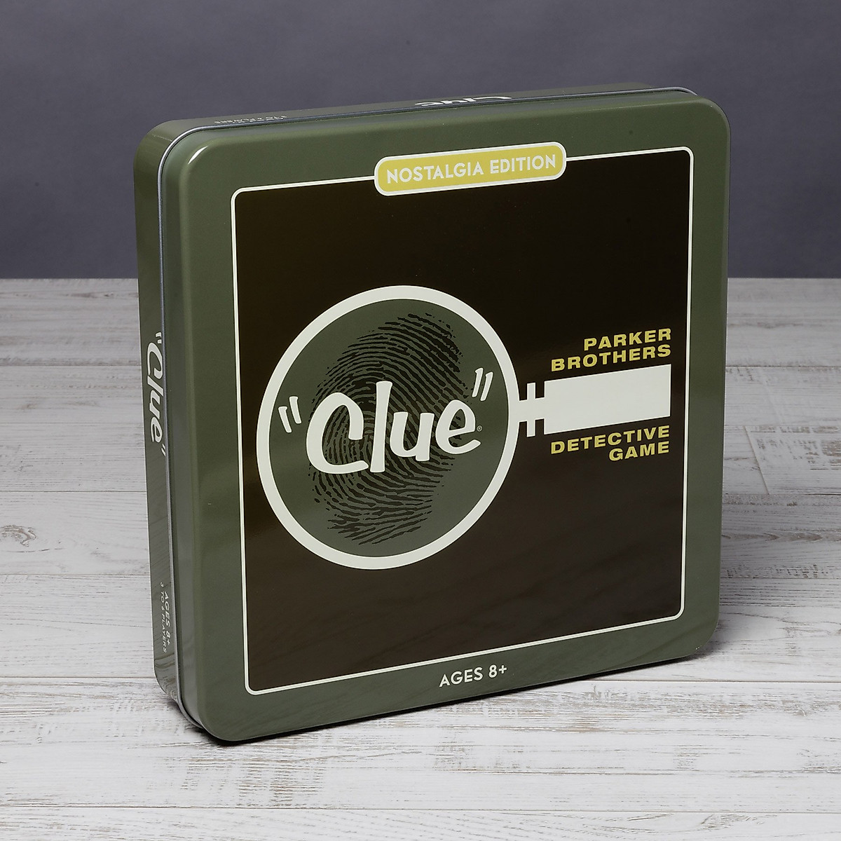 WS Game Company Clue Nostalgia Edition Board Game in Collectible Tin