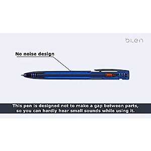 Zebra Blen Retractable Ballpoint Pen, Fine Point 0.5mm, Black Ink, Sticky Notes Value Set