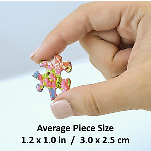 MasterPieces 750 Piece Jigsaw Puzzle for Adults, Family, Or Youth - Town Square Booths - 18"x24"