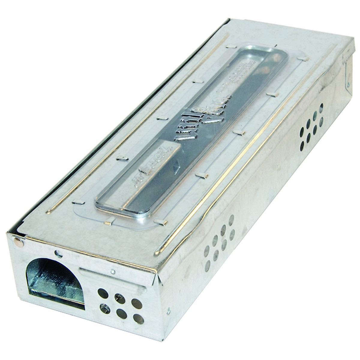 J T Eaton 427CL Speedy Clean Little Pete Extra Narrow Multi Catch Mouse Trap with Clear Inspection Window and Quick Ramp Compatible, Metal