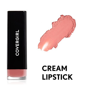 COVERGIRL Exhibitionist Lipstick - Cream, Decadent Peach, Lipstick Tube OZ 0.12 Oz