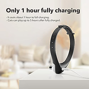 Cheerble [3 Beam Modes] KitiDOT Interactive Laser Toy for Indoor Cats Kittens, Adjustabl Electric Cat Collar Smart Toy, Fun Birthday Toy