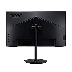 Acer Nitro XV272U Xbmiipruzx 27"" WQHD (2560 x 1440) Agile-Splendor IPS Monitor, AMD Radeon FREESYNC, Up to 270Hz, Up to 0.5ms, DisplayHDR400, 99% Adobe RGB, (DP, 2 x HDMI & USB Type-C 65W), Black