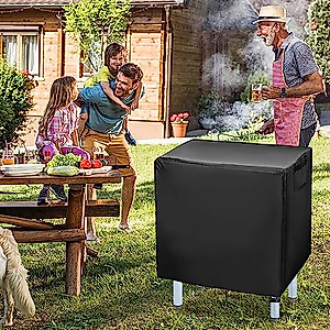 Jungda Outdoor Table Cover 42 Inch,Waterproof Patio Prep Table Covers, Outdoor Bar Table Cover for Outdoor Furniture - 42 x 22 x 35 Inch