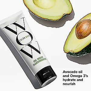 Color Wow One Minute Transformation – Instant frizz fix; Nourishing styling cream smooths, tames + defrizzes on the spot; Avocado oil + Omega 3’s hydrate, repair for silkier, smoother texture