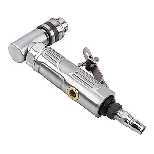 1/4'' 90 Degree Air Drill Pneumatic Drill Right Angle Drill Pneumatic Pistol Drill Pneumatic Drill Tool Power Screwdriver Drill