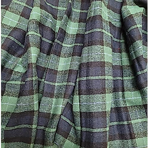 Newcastle Fabrics Yarn Dyed Flannel, Hunter/Navy
