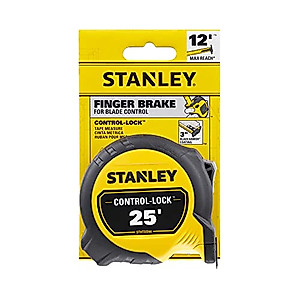 STANLEY STHT37244 25 Ft. Control-Lock Tape Measure