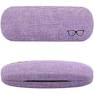 ZONLY Eyeglasses Case,(6 Piece) Unisex Hard Shell Eyeglasses Cases Protective Case For Glasse