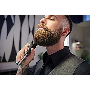 Philips Norelco Multigroom Series 7000, Mens Grooming Kit with Trimmer for Beard, Head, Hair, Body, Groin, and Face - NO Blade Oil Needed, MG7910/49