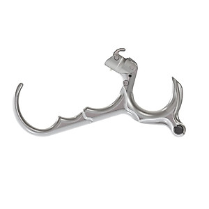 Scott Archery unisex-adult Ascent Micro 4 Finger Release Silver Large