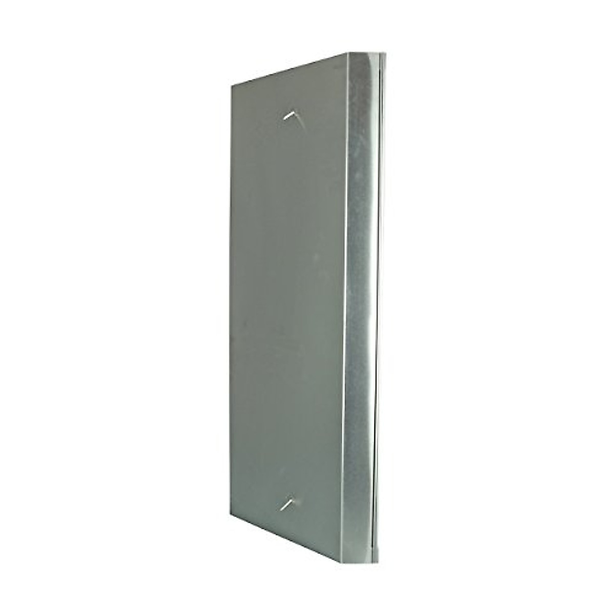 Renovators Supply Manufacturing Medicine Cabinets 23-5/8 in. x 11-7/8 in. Stainless Steel Cornet Bathroom Wall Medicine Cabinet with Mirror and Mounting Hardware Opens Left to Right Pack of 2