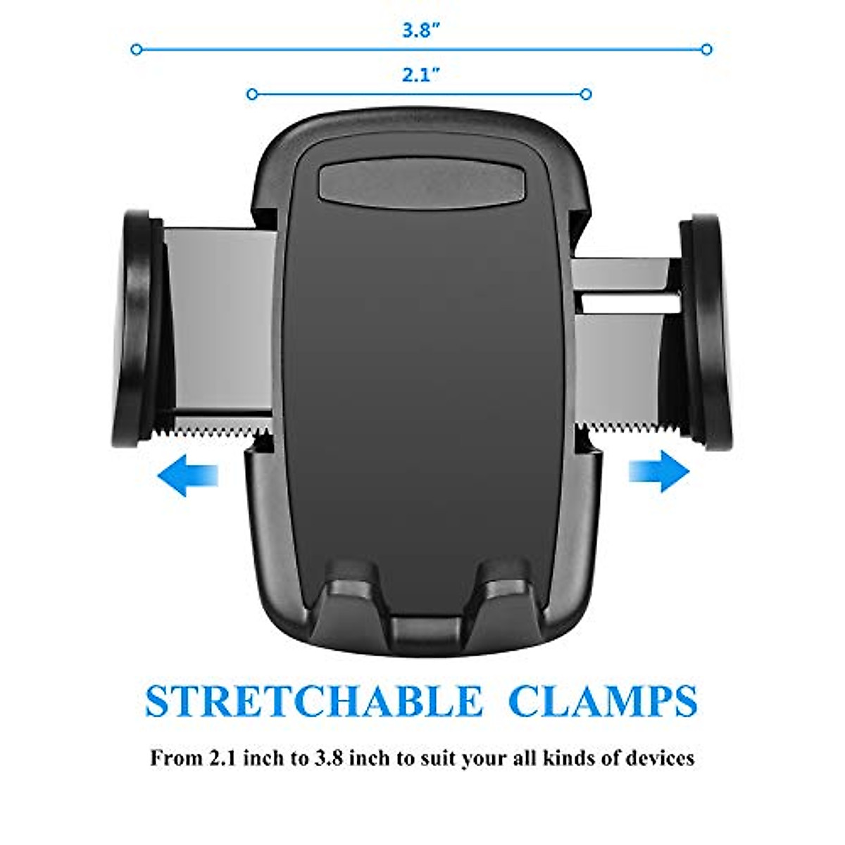 Njjex Car Phone Mount Holder for Samsung Galaxy Note 20 Ultra S22+ S21 FE 5G S20+ S10 A53 A13 A03s A02s A12 A32 A42 A52 iPhone 14 Pro Max 13 12 11 Xs Xr 8 7 Air Vent Car Mount Cell Phone Holder Cradle