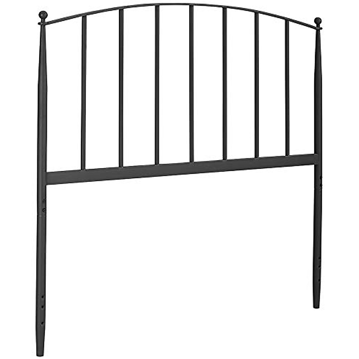Crosley Furniture CF91002-601BK Whitney Arched Metal Headboard, King, Black