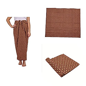 Batik Sarong Fabric - DIY Multipurpose Loincloth Summer Wrap (TOR-11)