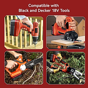 Moticett 3600mAh HPB18 Replacement for Black and Decker 18V Battery Ni-Mh Battery Compatible with Black and Decker 18 Volt Battery 244760-00 A1718 FSB18 FS18FL-2Packs