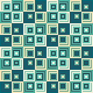 Modern Green Creative Block Geometry Abstract Gradient 5x5 Area Rug for Living Room Dining Room Bedroom Machine Washable Carpet Non Slip Soft Lightweight Kitchen Office Rugs