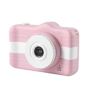 Ke1Clo 1080P Mini Children's Camera with Front Rear Dual Camera, 2.0/3.5 inches Screen Kids Camera - Video Recording/Taking Pictures and Selfie/MP3 Music/Filters/Photo Stickers etc
