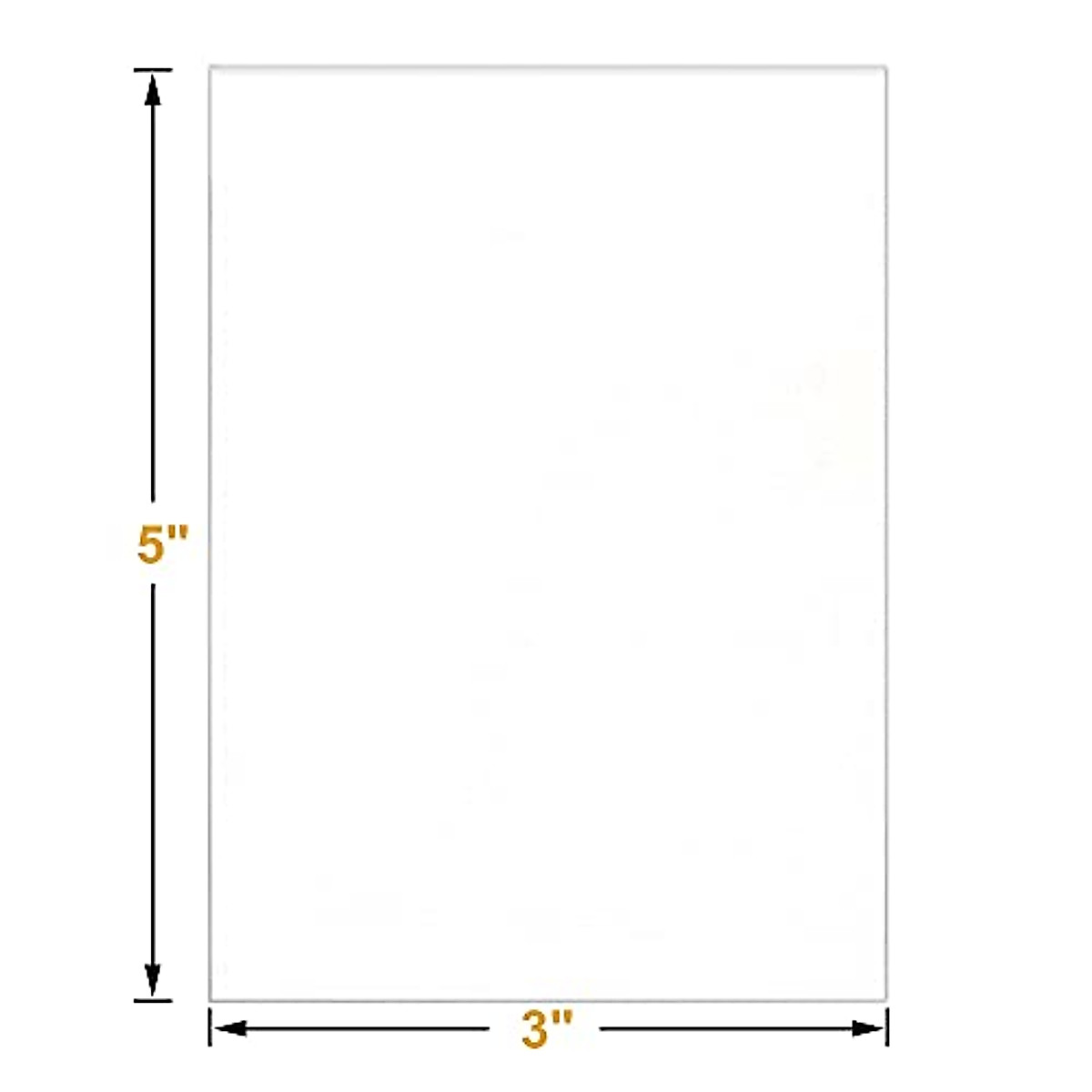 Macoota 200 Pcs 3" x 5" Small Clear Thick Cello Treat Bags Flat Cellophane Bags With 6 Colors Twist Ties Packaging Wrapping Cookies Candies Popcorn Gift Cellophane Bags