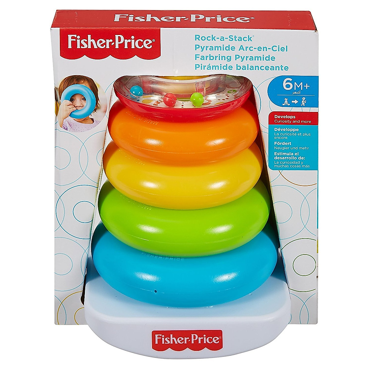 Fisher-Price Brilliant Basics Rock-a-Stack