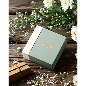 COCHARM Women 14k Solid Gold Belly Button Rings for Women Flower Real Gold Bride Belly Piercing Jewelry Gold 14K Navel Rings 14g Yellow Gold Navel Piercing Dainty 14k Gold Belly Jewelry