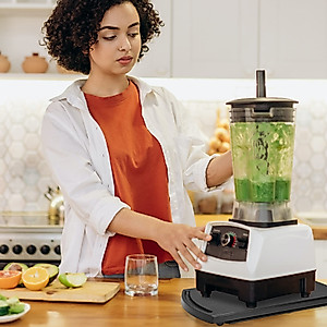 6 Pcs Sliding Tray for Coffee Maker Coffee Slider for Countertop Stand Mixer Mat Slider Caddy Storage Shelf Kitchen Appliance Sliding Tray Stand Organizer with Smooth Rolling Wheels for Air Fryer Pot