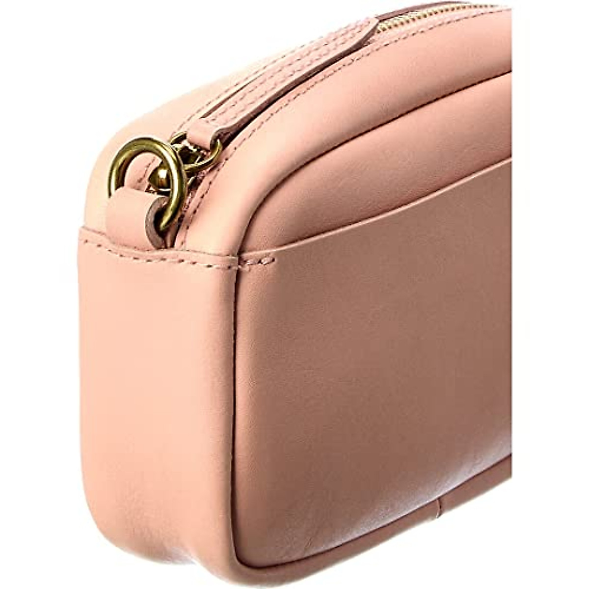 Madewell The Leather Carabiner Mini Crossbody Bag Muted Shell One Size