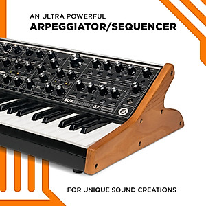 MOOG Subsequent 37 Paraphonic Analog Synthesizer and MIDI Keyboard with 37 Semi Weighted Keys, Headphone Amp, 256 Presets, Screen and Software Editor