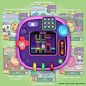 LeapFrog RockIt Twist Handheld Learning Game System, Purple