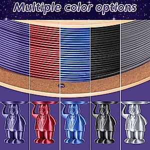 ERYONE Sparkly Glitter Shining PLA Filament for 3D Printer, 1.75mm +/-0.03mm, 1kg(2.2LBS)/Spool, Red