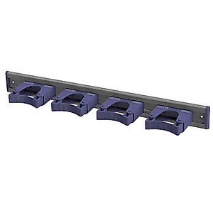Toolflex Original Pro 20" Wall Mounted Storage System 4 Purple Large Holders