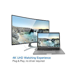 Purefix USB C Hub, 7-in-1 Dual Type-C Adapter - Silver for MacBook Pro 13 15 Gigabit Ethernet, Power Delivery, Thunderbolt 3, 4K HDMI, MicroSD/SD Card Reader