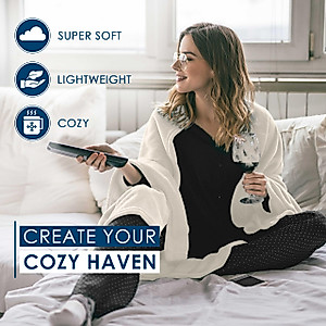 Martex Blanket, Off-White, Queen