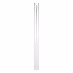 Fire Sense 61983 Pyramid Flame Heater Replacement Glass Flame Tube Includes Rubber Ring Fits with Items Pyramid Flame Finish Patio Heater - 60523 & 62263