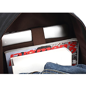 KAYOND Casual Style Lightweight canvas Laptop Bag/ Durable Travel backpacks /Rucksack for Men&Women/Fashion Backpack Fits 15 inch Notebook (Brown)