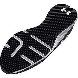 Under Armour Men's Charged Engage 2 Training Shoe, (001) Black/White/Black, 9