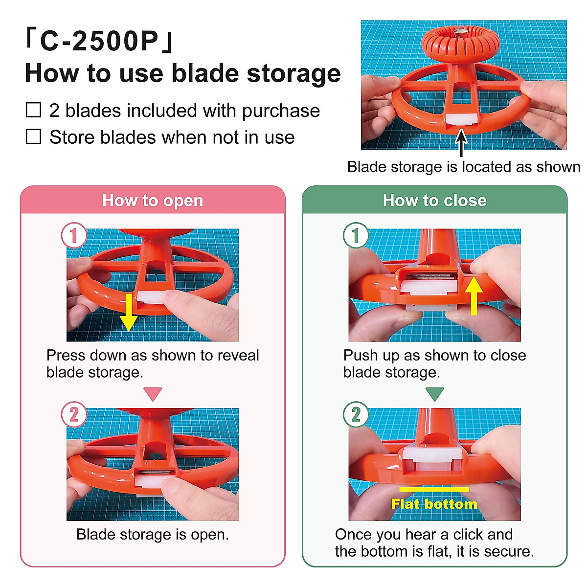 NT Cutter Heavy-Duty Circle Cutter, 1-3/16 Inches 6-5/16 Inches Diameter, 1 Cutter (C-2500P)