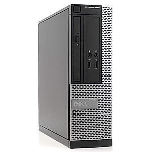 Dell Optiplex 3020 Desktop Computer | Quad Core Intel i5 (3.2) | 16GB DDR3 RAM | 500GB SSD Solid State | Windows 10 Professional | 22in LCD Monitor| Office 365 | Remote Desktop PC (Renewed)