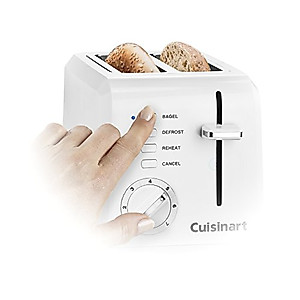 Cuisinart CPT-122 Compact 2-Slice Toaster White - Renewed