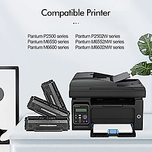 CYMBAINK Compatible Toner Cartridge (3 Pack) Replacement for Pantum PB-211 PB-211EV Black Toner Cartridge High Yield Compatible with M6602NW P2500W P2502W M6550NW M6600NW M6552NW