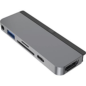 HyperDrive 6-in-1 USB-C Hub for iPad Pro, Space Gray